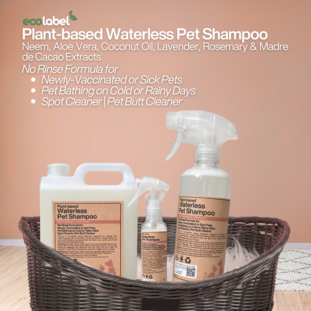 Plant-based Pet Shampoo and Conditioner – Ecolabel Philippines