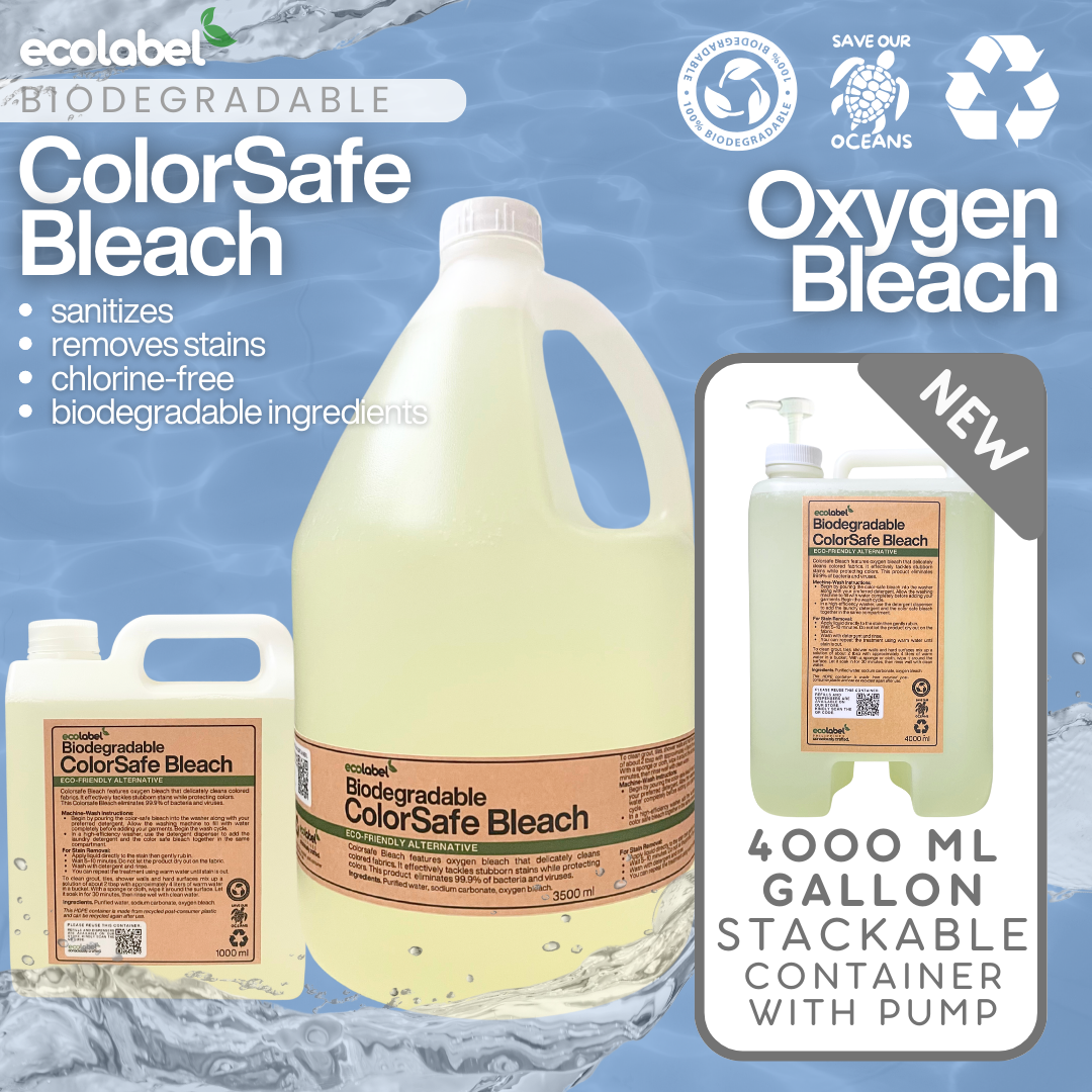 Biodegradable ColorSafe Oxygen Bleach – Ecolabel Philippines