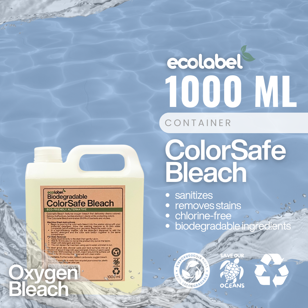 Biodegradable ColorSafe Oxygen Bleach – Ecolabel Philippines