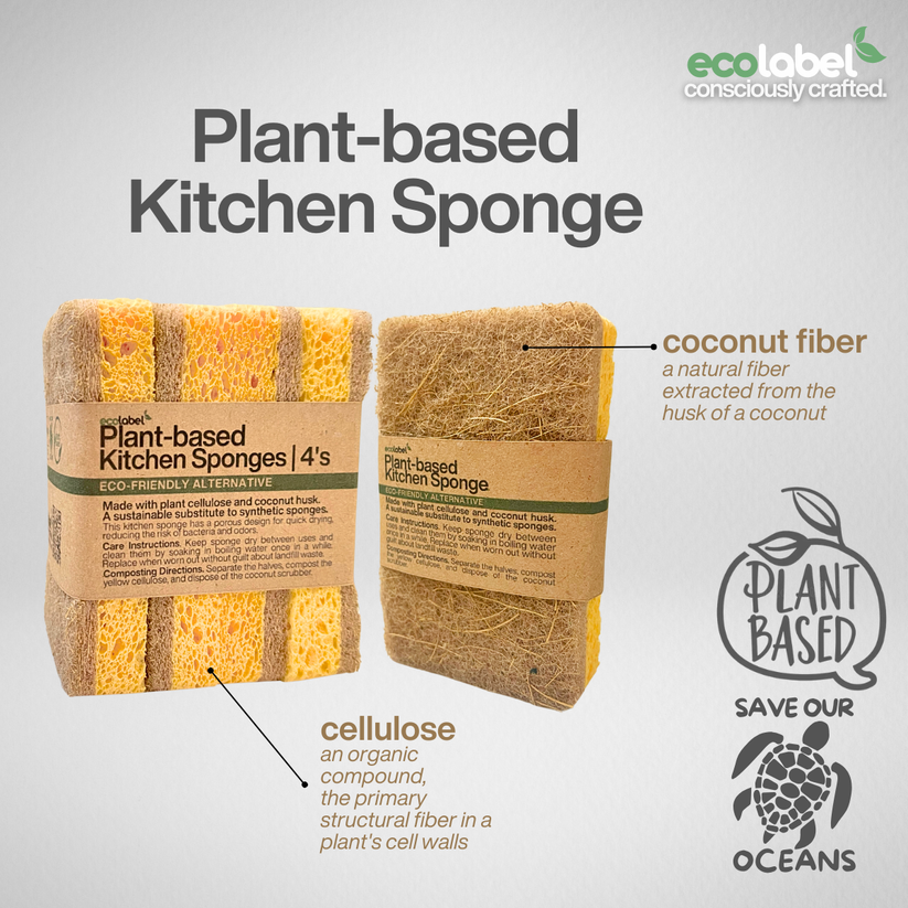 Plant-based Kitchen Sponge – Ecolabel Philippines