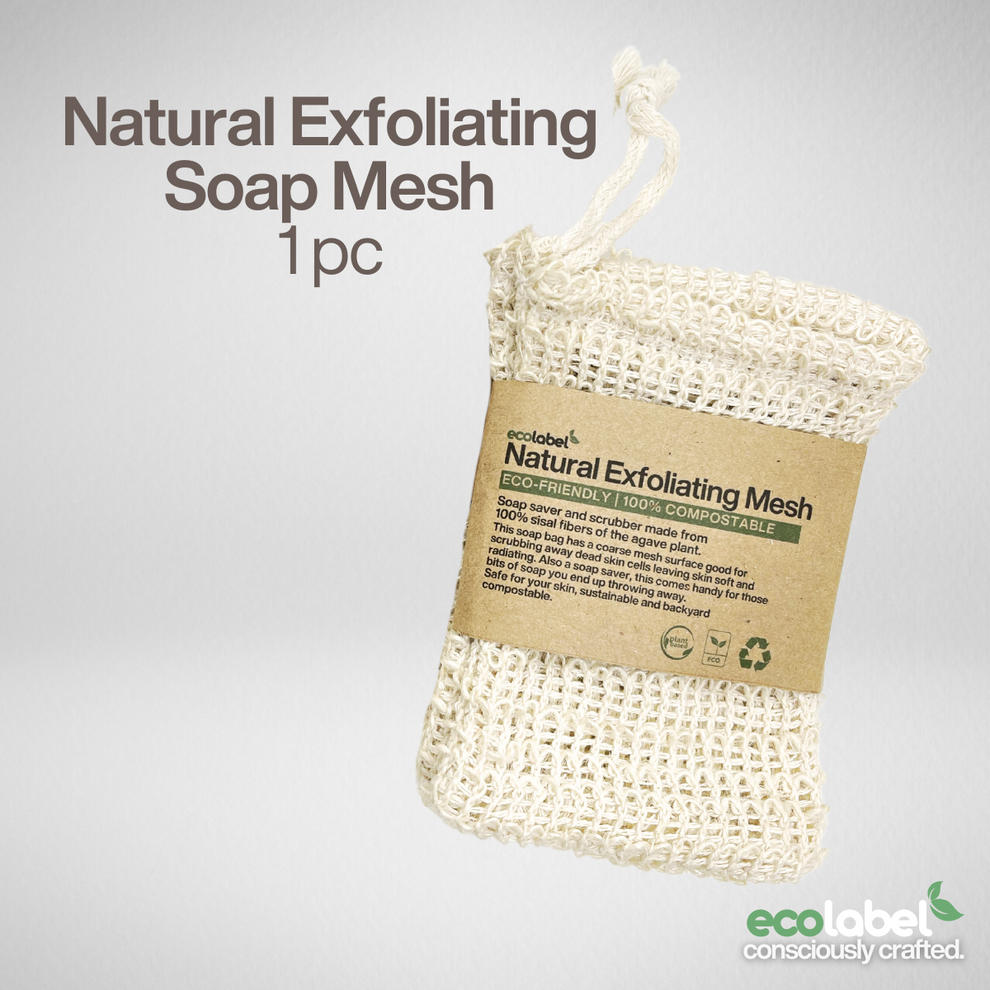 Natural Exfoliating Soap Mesh – Ecolabel Philippines